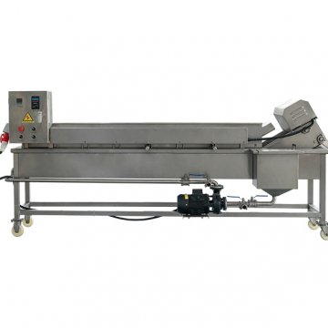 Continuous Conveyor Frying Machine, High-Throughput, Industrial Cooking,